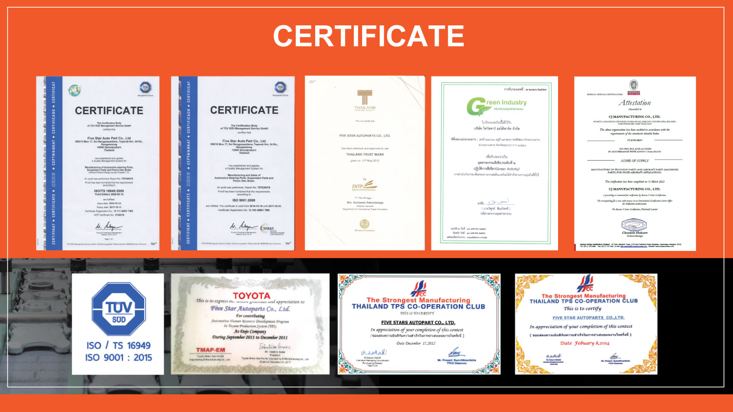 ABOUT US – CJ MANUFACTURING COMPANY LIMITED
